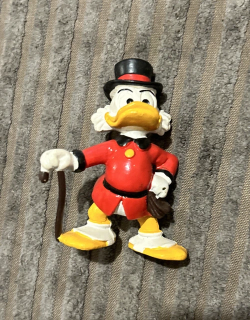 VINTAGE SCROOGE MCDUCK PVC Figurine Figure Walt Disney Comics MS £2.00 ...