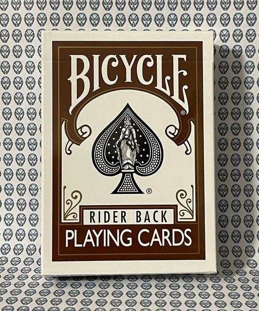 BICYCLE RIDER BACK - Vincent DiFatta Exclusive Brown - Playing Cards # ...