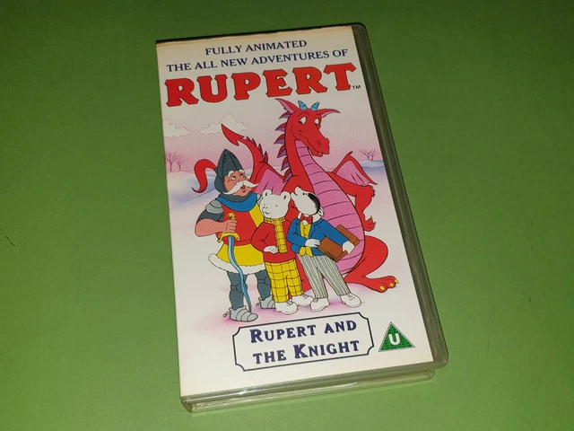 THE ALL NEW Adventures Of Rupert VHS Video Cassette - Rupert And The ...