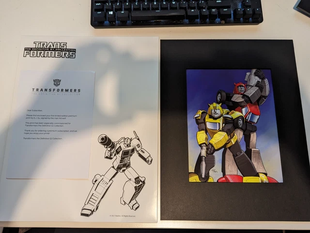 TRANSFORMERS DEFINITIVE G1 Collection Limited Edition Prints Pictures ...