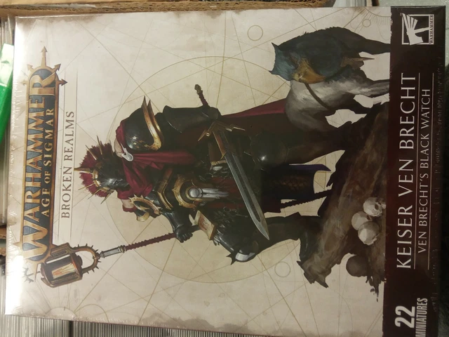 OROLOGIO WARHAMMER AGE Of Sigmar Keiser Ven Brecht Ven Brecht Nero ...