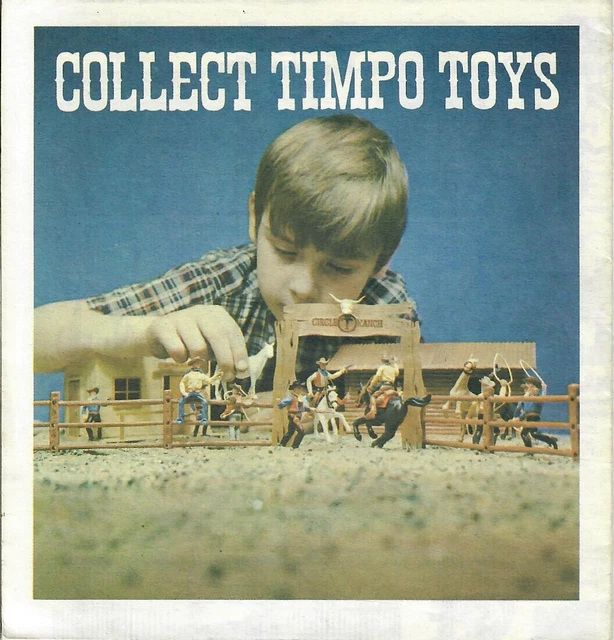 TIMPO TOYS CATALOGUE - Collect Timpo Toys, undated fold out circa late ...