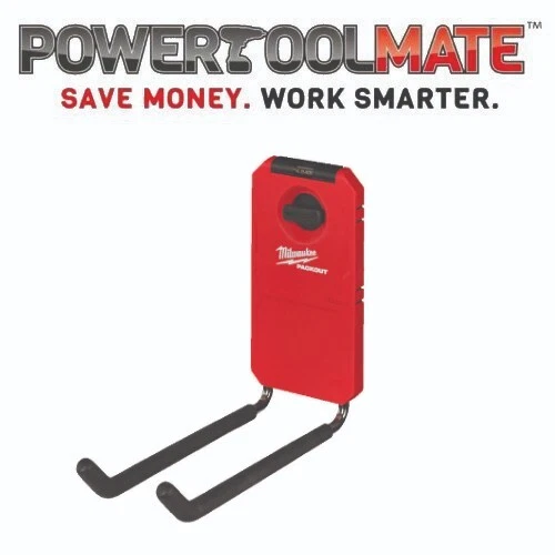 MILWAUKEE 4932480700 PACKOUT Straight Utility Hook Durable Build £23.99 ...