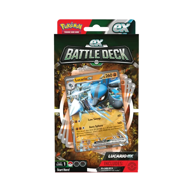 POKEMON - EX Battle Decks - Lucario ex $10.35 - PicClick CA