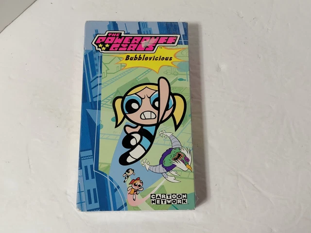 THE POWERPUFF GIRLS Bubblevicious VHS 2000 Cartoon Network SEALED NEW £ ...