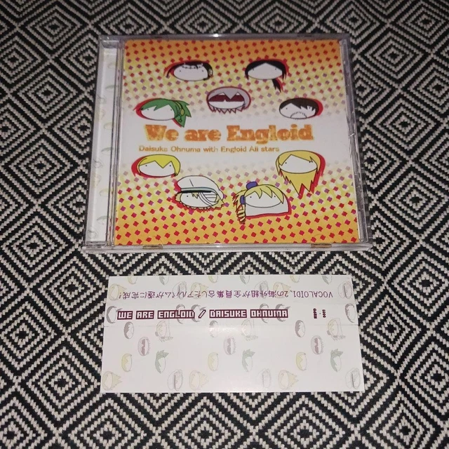WE ARE ENGLOID Ohnuma Daifuku P Vocaloid CD with Moonlight feat. MI ...
