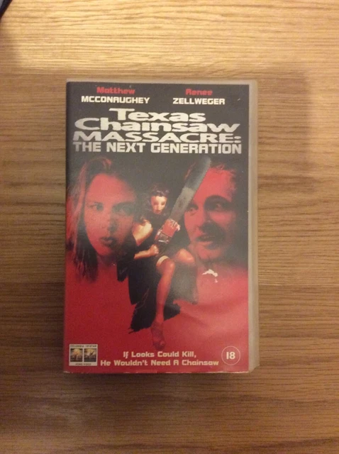 THE TEXAS CHAINSAW Massacre The Next Generation VHS Horror Big Box Ex ...