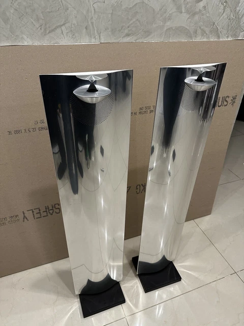 BANG & OLUFSEN Beolab 12-3 stereo speakers with wall brackets Or Floor ...