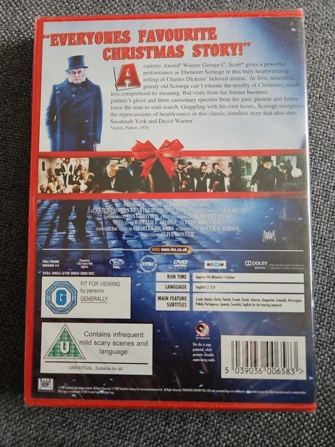 A CHRISTMAS CAROL DVD £2.24 - PicClick UK