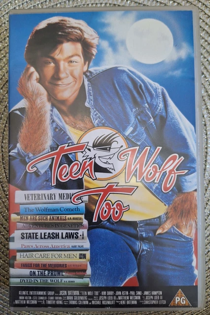TEEN WOLF TOO VHS Teen Wolf 2 EIV 1st Release Big Box Ex Rental Pre ...
