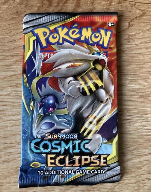 SUN & MOON Cosmic Eclipse Booster Pack Pokemon Cards TCG New Sealed $18 ...