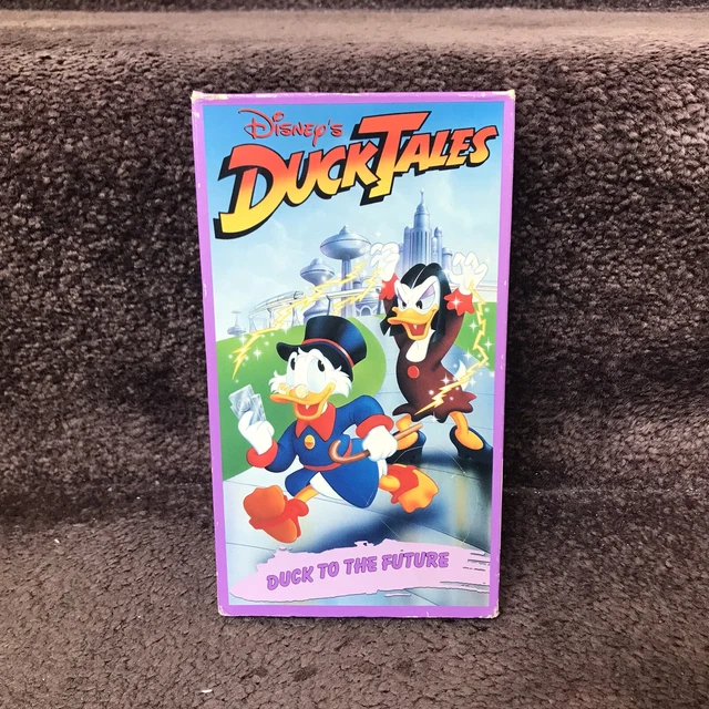 Disney Ducktales Duck To The Future Vhs 1991 Scrooge Mcduck Huey Dewey