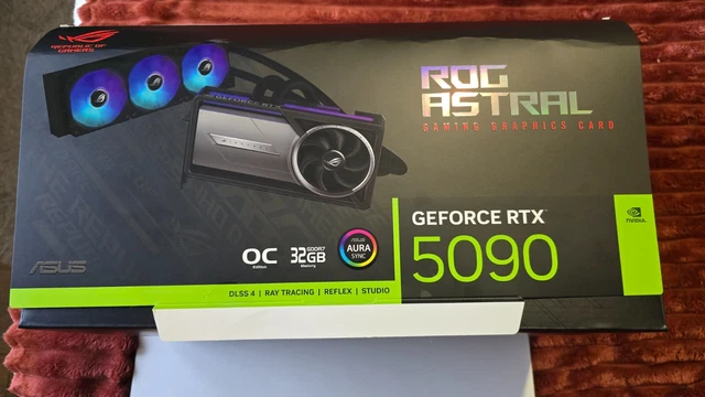 ASUS ROG ASTRAL RTX 5090 LC OC 32GB RAM Nvidia GeForce Graphic Card ...