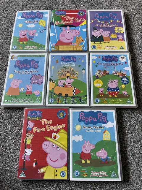 8 X PEPPA Pig DVD Bundle Includes 82 Episodes And Bonus Games £12.98 ...