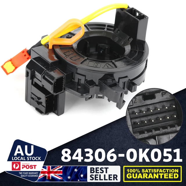 AIRBAG CLOCK SPRING Replacement 84306-0K051 For Toyota Hilux SR SR5 ...