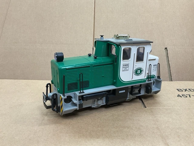 LGB G GAUGE Diesel Locomotive 0-4-0 Shunter Schoema Nurnberg N.3 ...