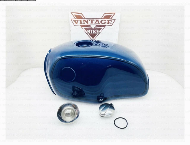 BMW R100S R100CS R100Rs R100Rt Petrol Fuel Tank Blue & Black Line Fit ...