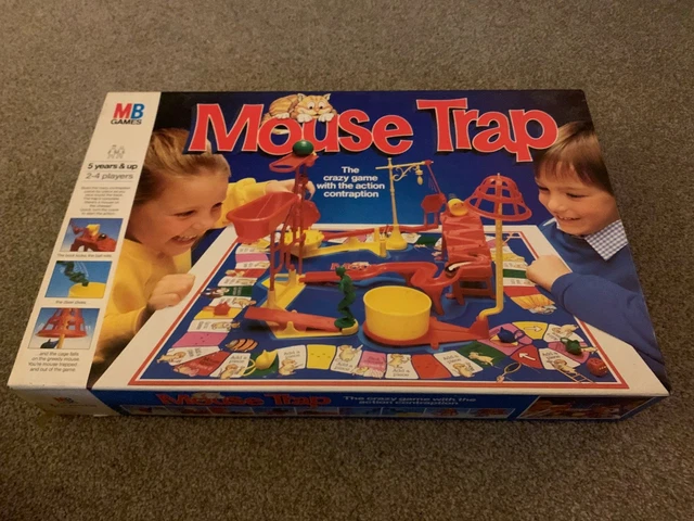 VINTAGE 1980S MOUSE Trap Board Game by MB Games – Complete Classic ...
