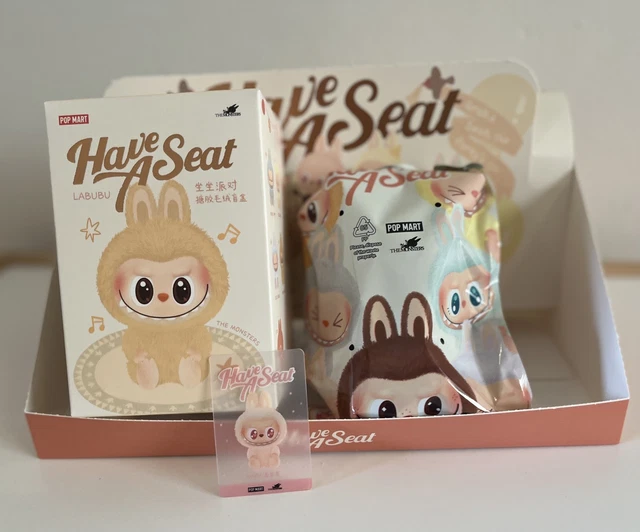 POPMART AUTHENTIC LABUBU Monsters Have a Seat Series V2 - Confirmed ...