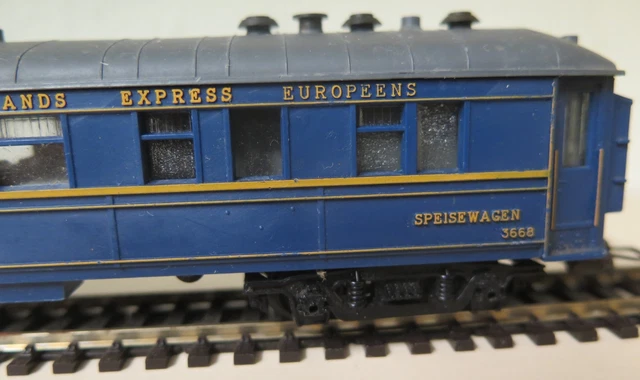 HORNBY - MECCANO INTERNATIONAL F6 5668 RESTAURANT CAR HO gauge BLUE ...