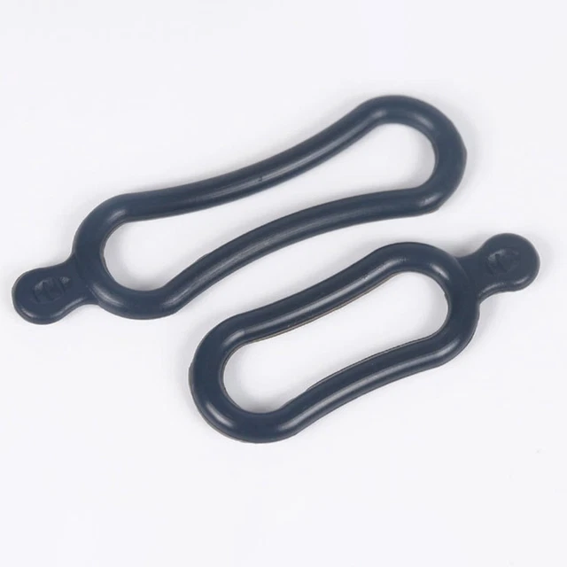 BIKE LIGHT CLIPS Gel Band Post Mount Rear Lamp Elastic Handlebar Brand ...