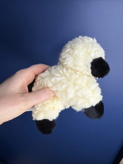 BLACK FACE PLUSH LAMB SOFT TOY SHEEP TEDDY BY EMBRACE 10CM vgc £9.99 ...