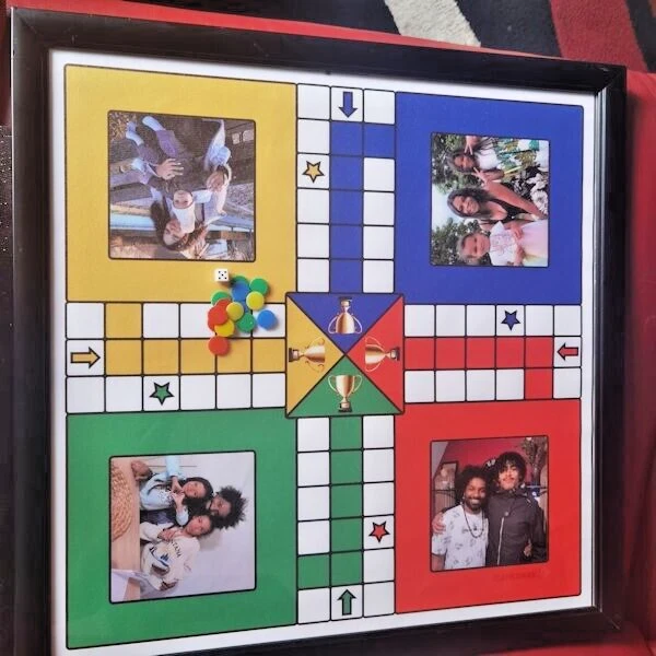 JEU LUDO À personnaliser avec vos photos Fait Main custom Ludo EUR 39 ...