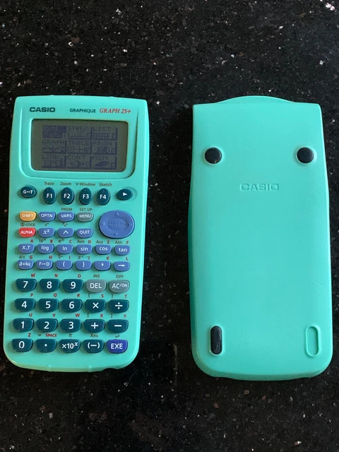CALCULATRICE CASIO GRAPH 25+ , graphique , piles neuves . EUR 19,90 ...
