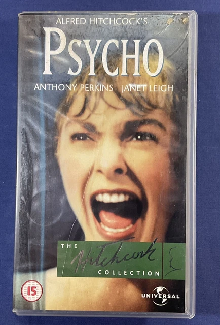 PSYCHO, VHS VIDEO, 1960’s Movie, Alfred Hitchcock £4.00 - PicClick UK