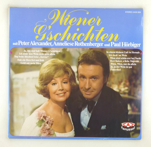 12 & LP Vinyle Wiener G's Chichten Avec Peter Alexander, Anneliese ...