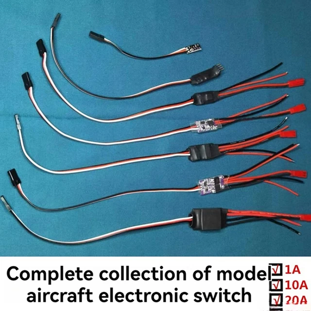 1A 10A 20A PWM RC Model Receiver Control Switch Relay for RC Boat ...