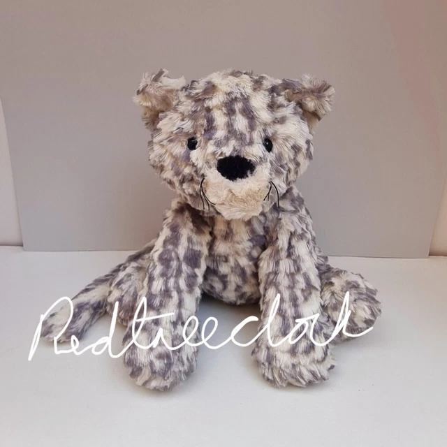 NEW JELLYCAT MEDIUM Fuddlewuddle Snow Leopard New BNWOT £149.99 ...