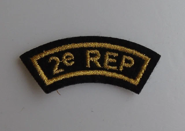 FRENCH FOREIGN LEGION LEGION 2nd FOREIGN PARACHUTE REGIMENT SHOULDER ...