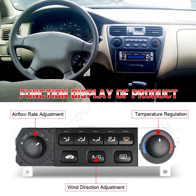 A/C HEATER CLIMATE Control Module 79600-S84-A01ZA For Honda Accord LX ...