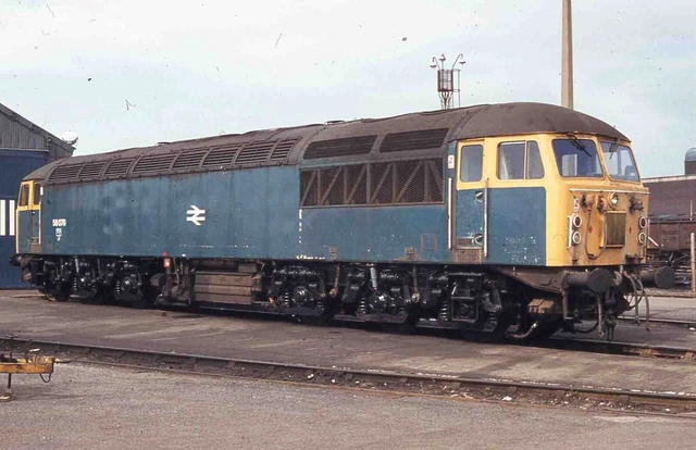 35MM SLIDE BR British Rail Diesel Loco Class 56 ex works 56078 8 1984 ...