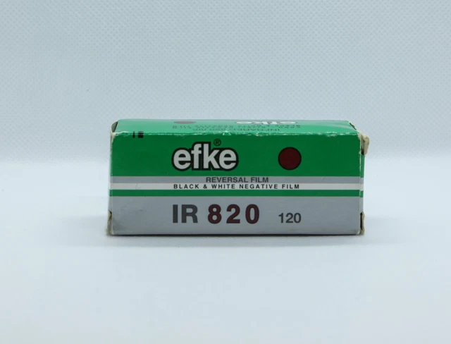 RARE! EFKE 120 IR 820 Black And White Infrared Film 1 Roll $50.00 ...