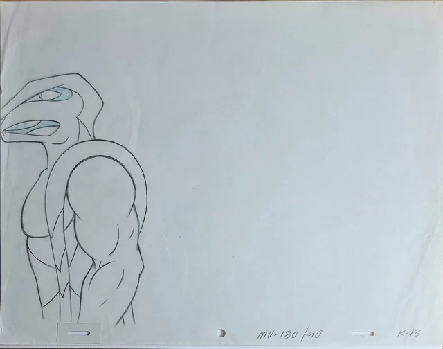 HE-MAN MOTU ANIMATION Production Cel Drawing: Kobra Khan - 2800 EUR 22 ...