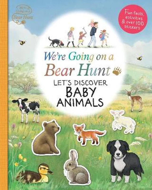 WE'RE GOING ON a Bear Hunt: Let's Discover Baby Animals (English ...