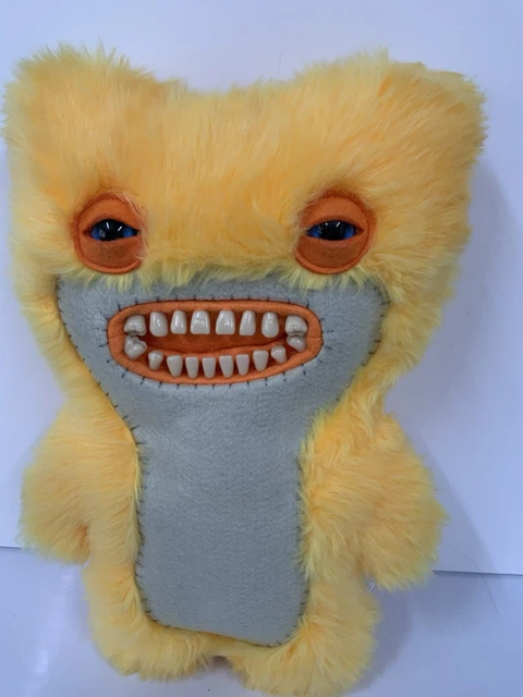 FUGGLER FUNNY UGLY monster retired yellow Awkward Bear 12inch Plush ...