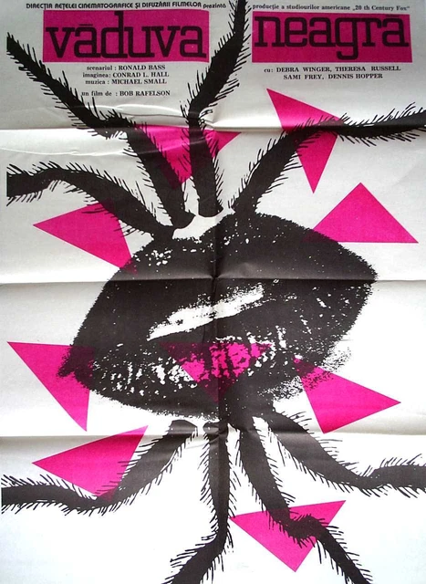 MOVIE POSTER=BLACK WIDOW(1986)/ Vaduva neagrats211(Debra Winger ...