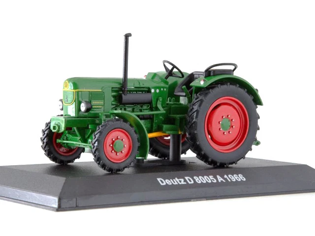 DEUTZ D 8005 A 1966 Year German Wheeled Tractor Farm Vehicle 1:43 Scale ...