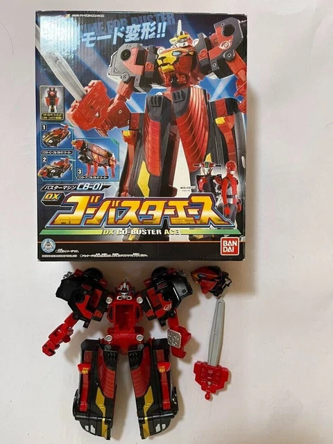 POWER RANGERS TOKUMEI Sentai Go-Busters DX Go-Buster Ace Buster Machine ...