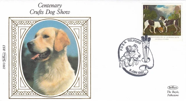 (130226) DOGS GB Benham FDC PDSA Telford 1991 £1.69 - PicClick UK