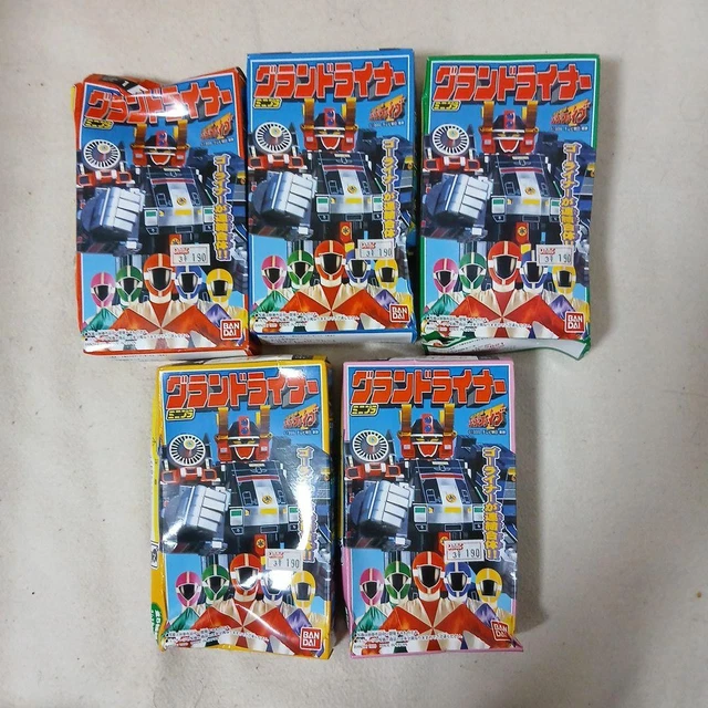 POWER RANGERS LIGHTSPEED Rescue GoGoFive Grand Liner Minipla 5p set ...