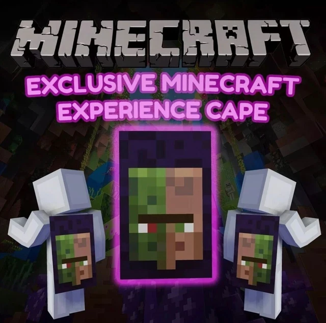 MINECRAFT EXPERIENCE CAPE Code | Java & Bedrock [Instant Delivery] EUR ...