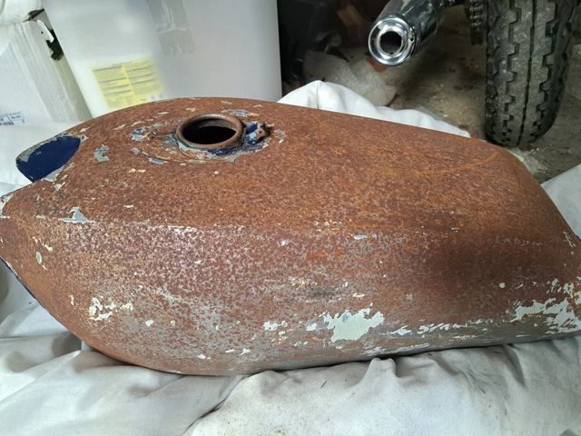 KAWASAKI H1 500 Triple Circa 1973-1975 Motorcycle Gas Petrol Fuel Tank ...