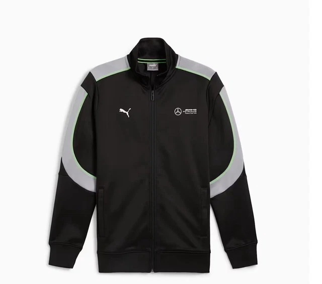 PUMA MERCEDES-AMG PETRONAS F1® MT7+ Track Jacket Long Sleeve Full Zip ...