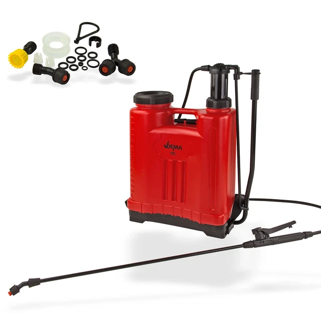 RÜCKENSPRÜHGERÄT 18L RÜCKENSPRITZE Unkrautspritze Gartenspritze Drucksprüher EUR 39,99 - PicClick DE