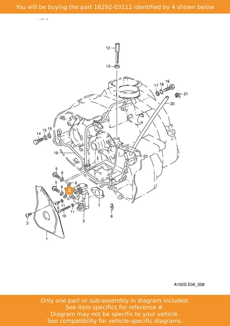 SUZUKI TERMINAL, CABLE, 16292-03112 OEM £10.22 - PicClick UK