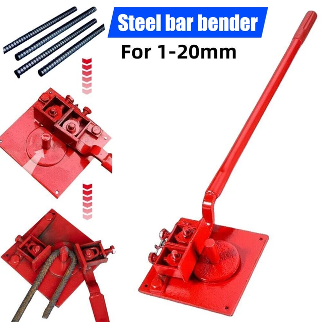 AU 1-20MM MANUAL Metal Bender Machine For Steel Pipe Construction ...